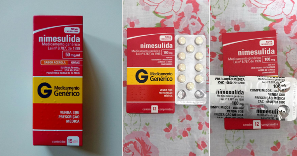 nimesulida – Mistura Geral